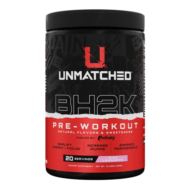 UNMATCHED BH2K Pre-Workout - 400 gm (0.88 Lb) | India's Leading Genuine Supplement Retailer