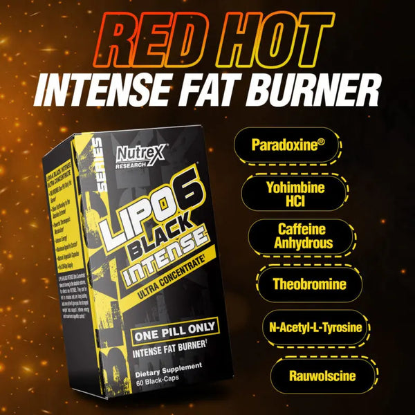 Nutrex Lipo-6 Black UC Intense | India's Leading Genuine Supplement ...
