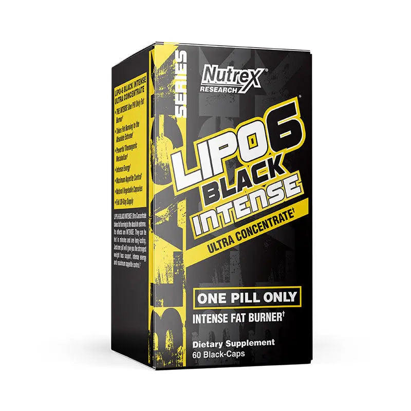 Nutrex Lipo-6 Black UC Intense | India's Leading Genuine Supplement Retailer