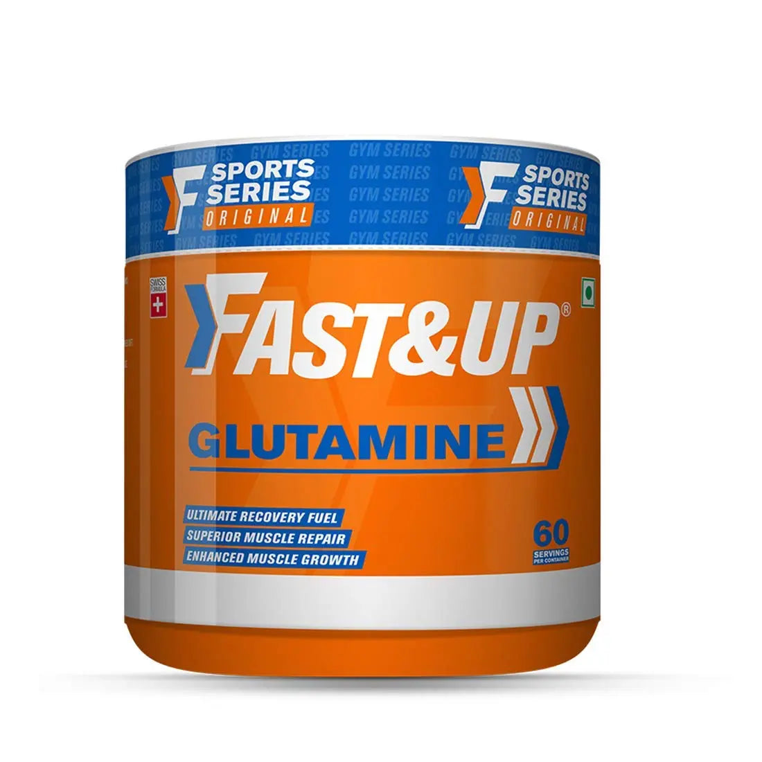 Fast&Up Glutamine Muscle Recovery - 60 Servings | India's Leading ...