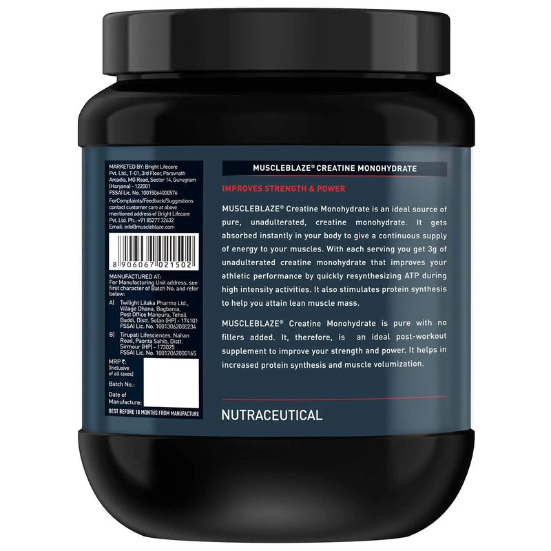 MB CREATINE 250GM | India's Leading Genuine Supplement Retailer