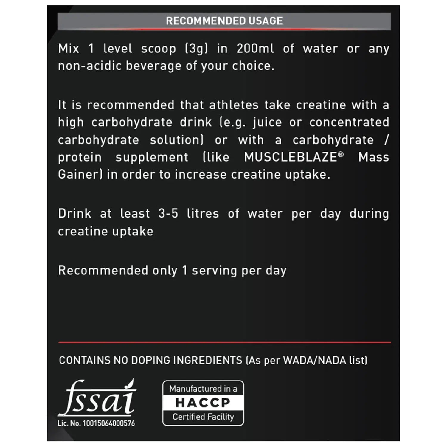 MB CREATINE 250GM | India's Leading Genuine Supplement Retailer