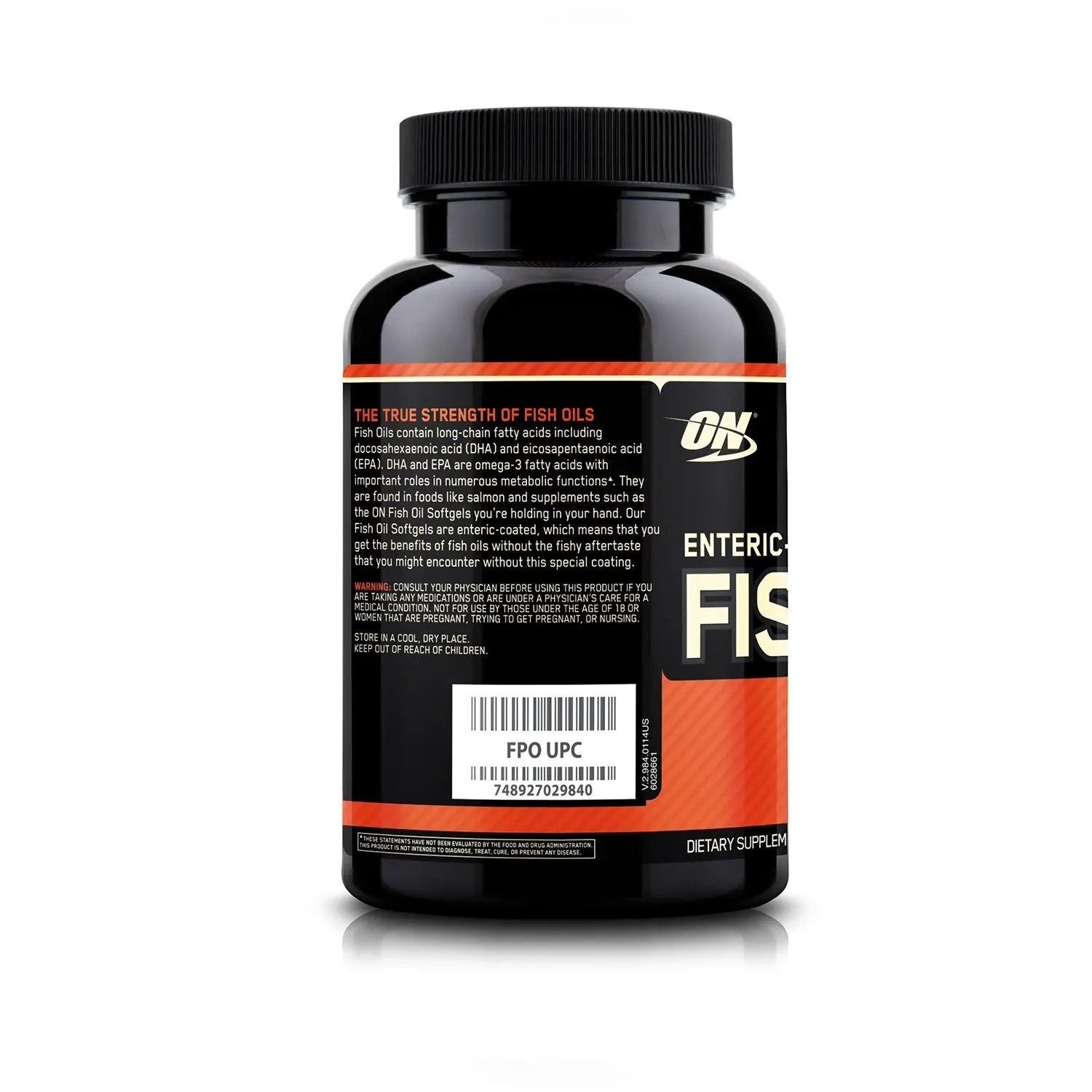 Optimum Nutrition ON Fish Oil 1000 Mg - 100 Softgels | India's Leading ...
