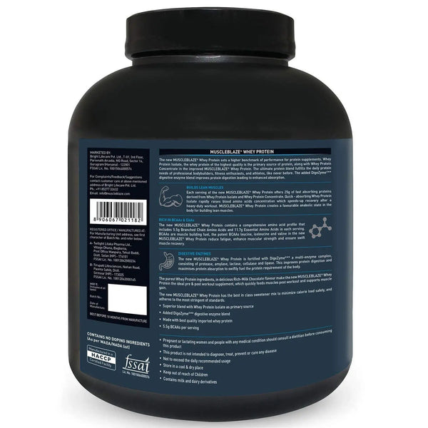 MB WHEY PROTEIN 2KG MILK CHOCO | India's Leading Genuine Supplement ...