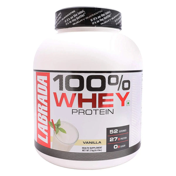 Labrada 100% Whey Protein 4.4Lbs Vanilla | India's Leading Genuine ...