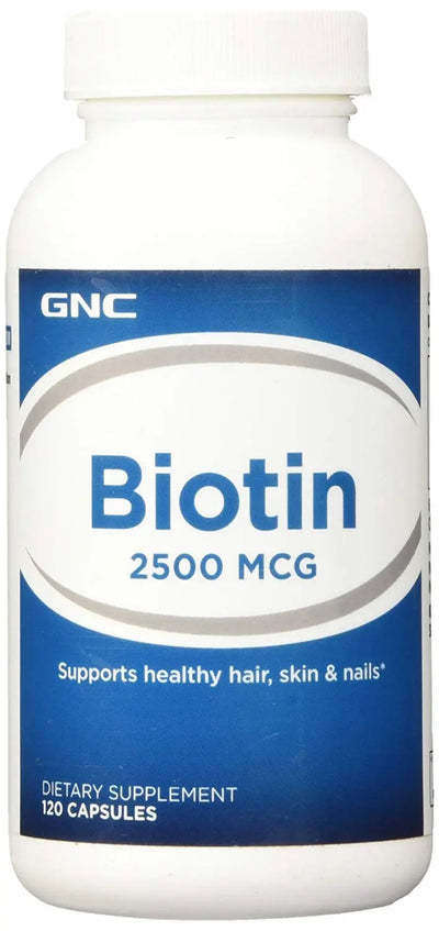 Gnc Biotin 120 Capsules | India's Leading Genuine Supplement Retailer
