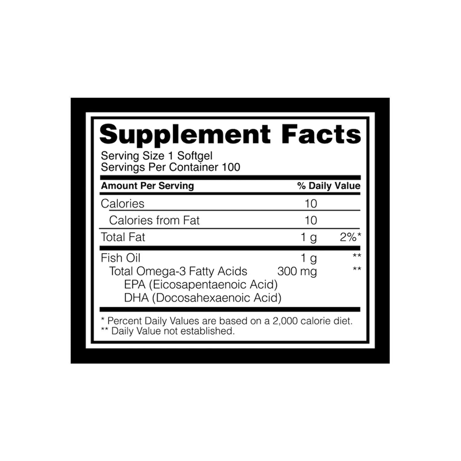 Optimum Nutrition ON Fish Oil 1000 Mg - 100 Softgels | India's Leading ...