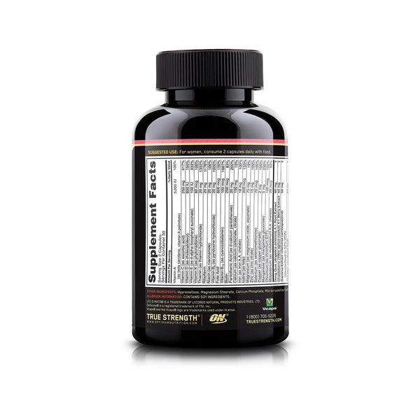 On Opti- Women 60 Caps | India's Leading Genuine Supplement Retailer