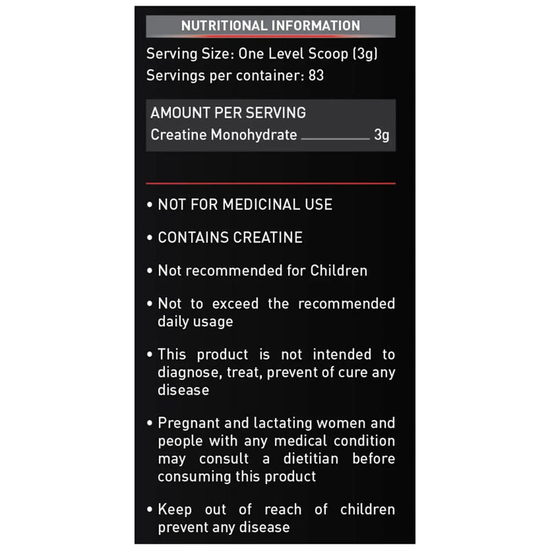 MB CREATINE 250GM | India's Leading Genuine Supplement Retailer