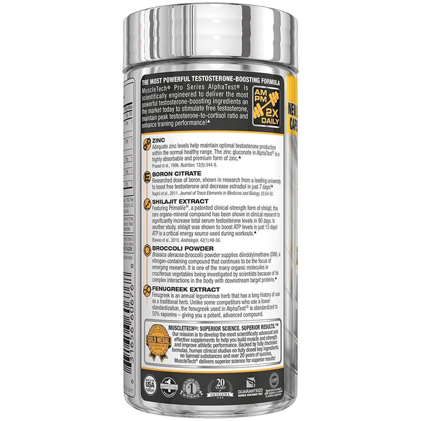 MT PROSERIES ALPHA TEST 120 CAPS | India's Leading Genuine Supplement ...