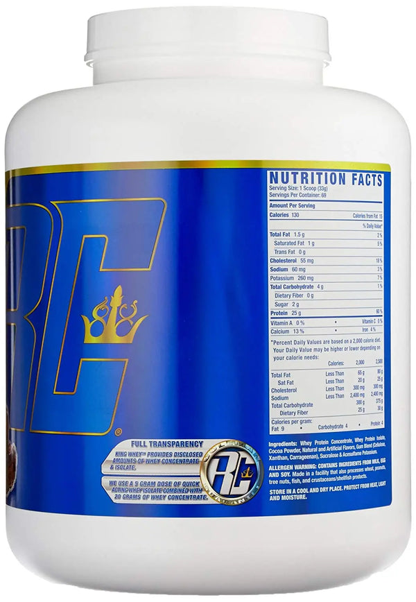 RCSIGNATURE SERIES KING WHEY PREMIUM PROTINE CHOCOLATE BROWINE 5 ...
