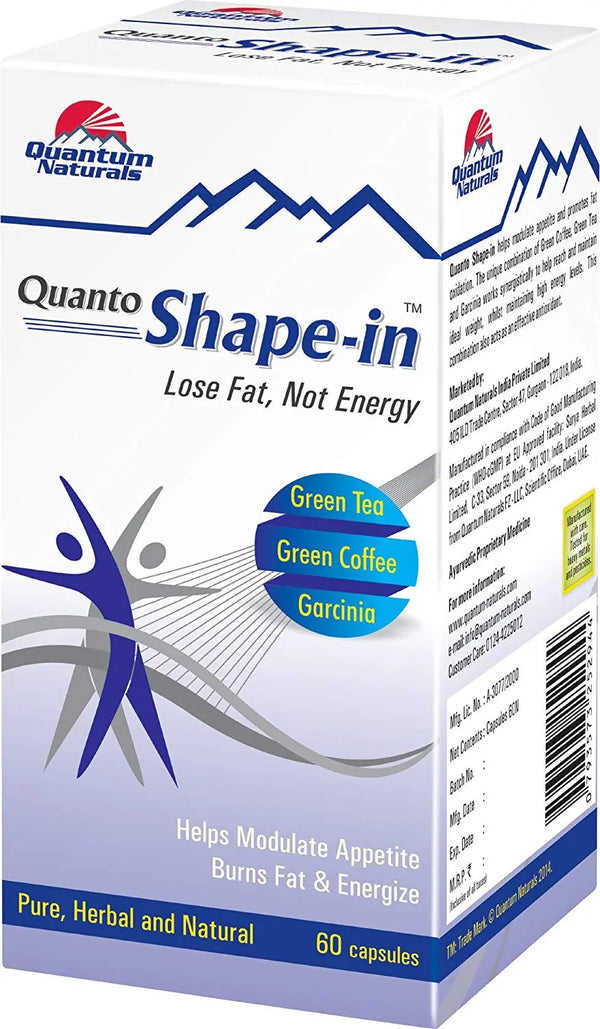 Quanto Shape-In Capsules 60 Cap | India's Leading Genuine Supplement ...