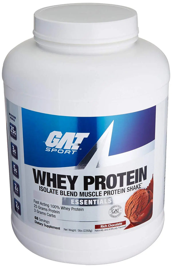 GAT Whey Protein 68 Serving Rich Chocolate 5 lbs | India's Leading ...