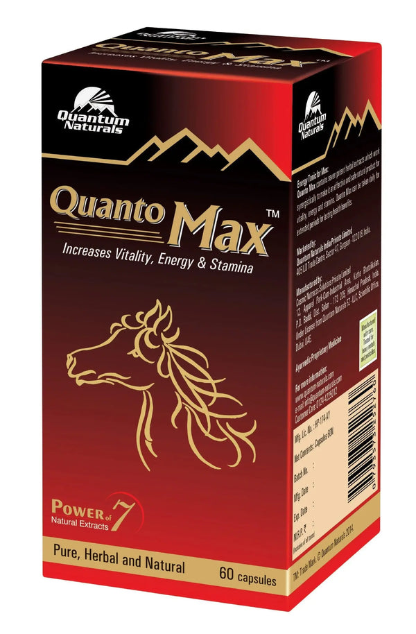 Quanto Max Capsules 60 Cap | India's Leading Genuine Supplement Retailer