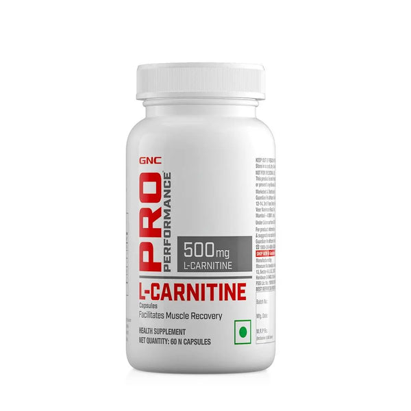 Gnc L-Carnitine Tab 500 Mg 1*60 | India's Leading Genuine Supplement ...
