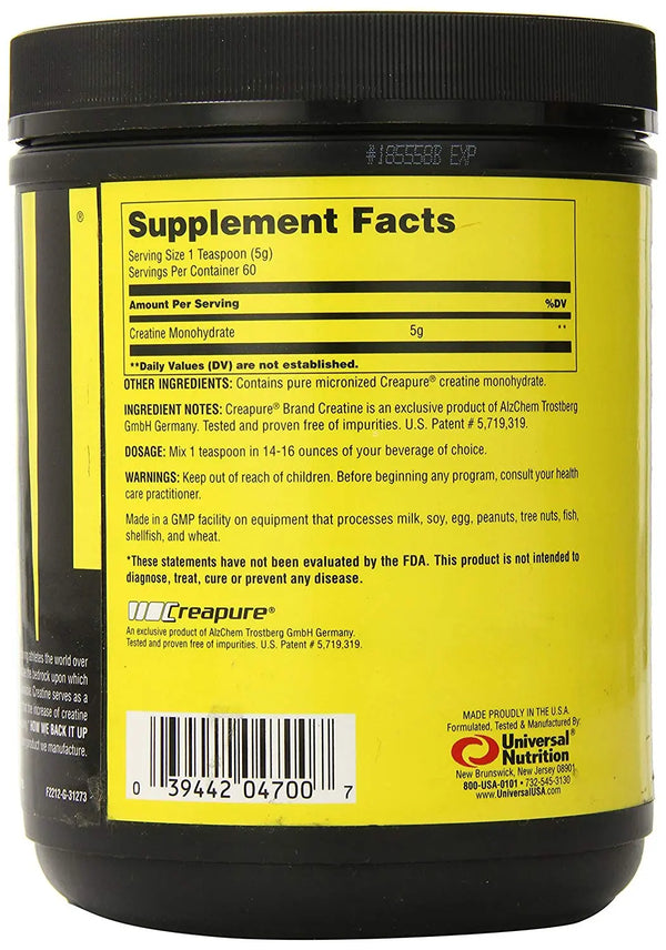 UNIVERSAL CREATINE 300GMS - India's Leading Genuine Supplement – India ...