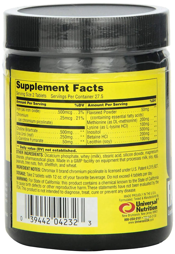 Universal Fat Burner 55 Tab | India's Leading Genuine Supplement Retailer