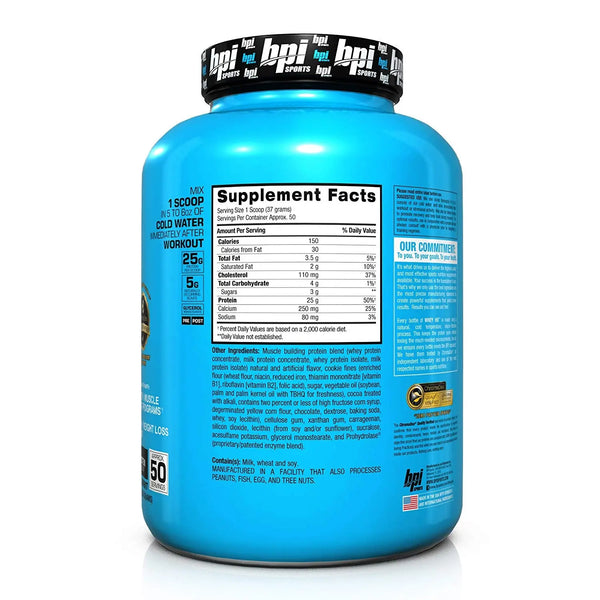 Bpi Whey HD 4.1 LBS Milk & Cookies | India's Leading Genuine Supplement ...