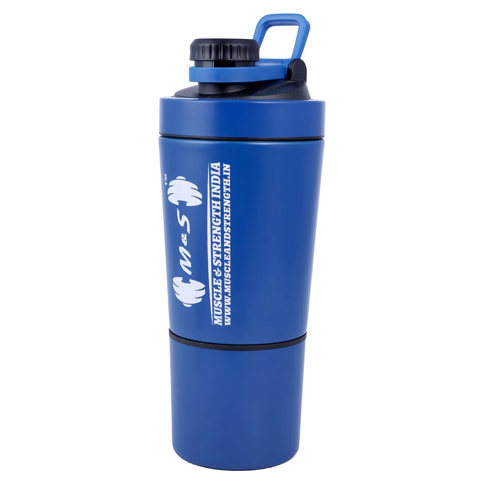 Muscle & Strength India Steel Shaker With Storage | India's Leading ...