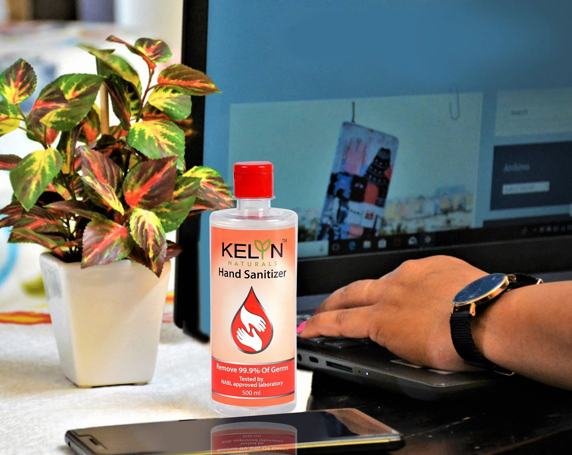 Kelyn Hand Sanitizer 500 ml | India's Leading Genuine Supplement Retailer