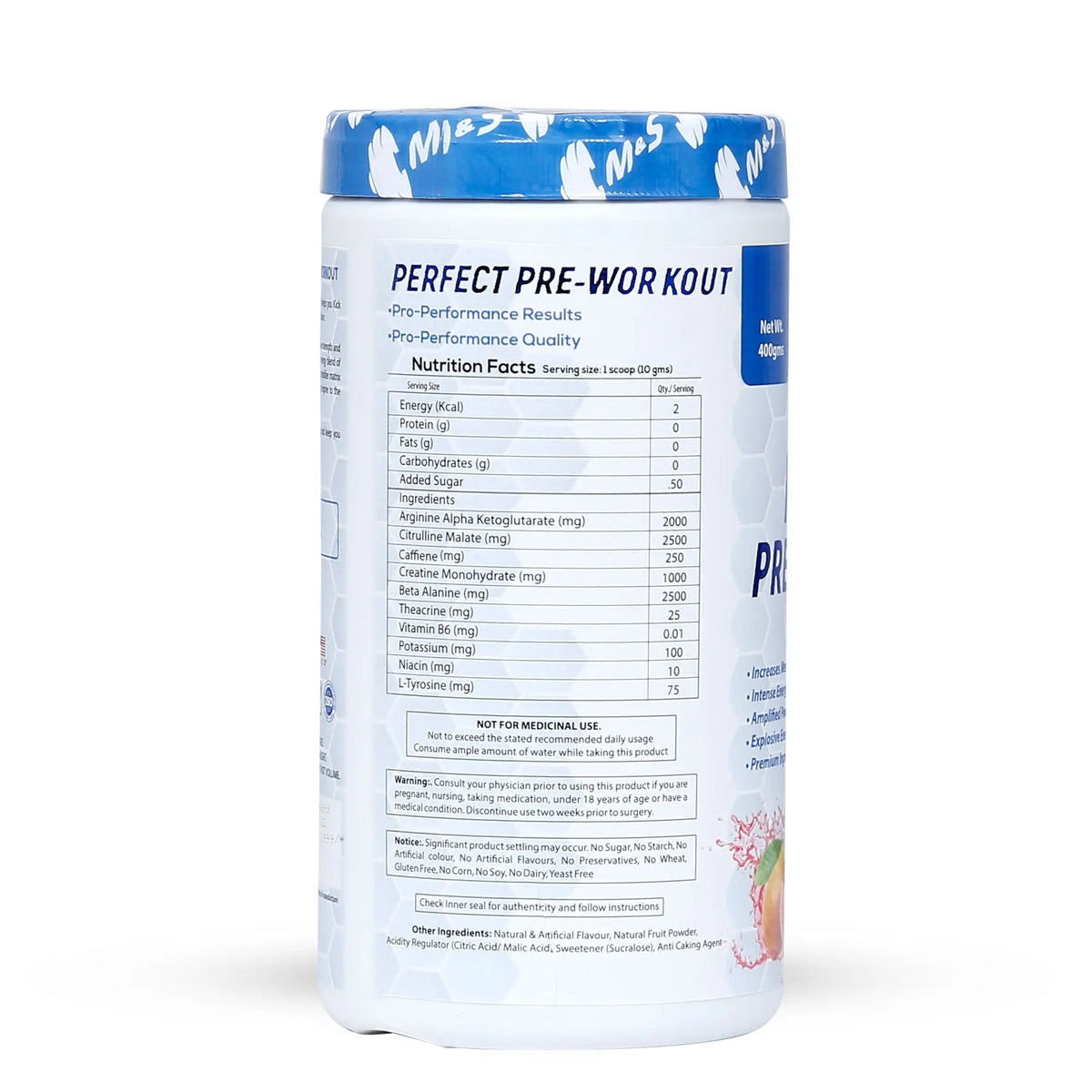 MUSCLE & STRENGTH INDIA PERFECT PREWORKOUT | India's Leading Genuine ...