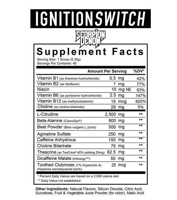 AXE & SLEDGE IGNITION SWITCH // PRE-STIM | India's Leading Genuine ...